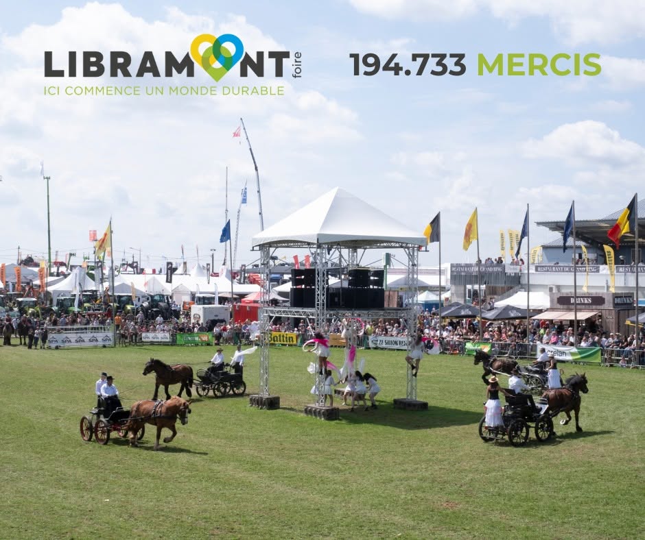 Clap de fin pour la Foire de Libramont 2025 ! - Libramont Coop